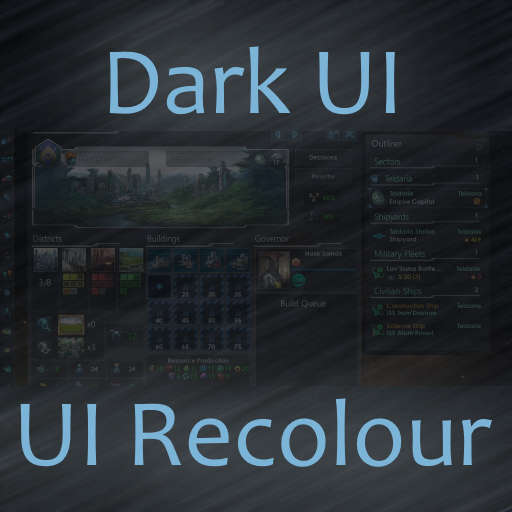 Dark UI - Paradox Mods