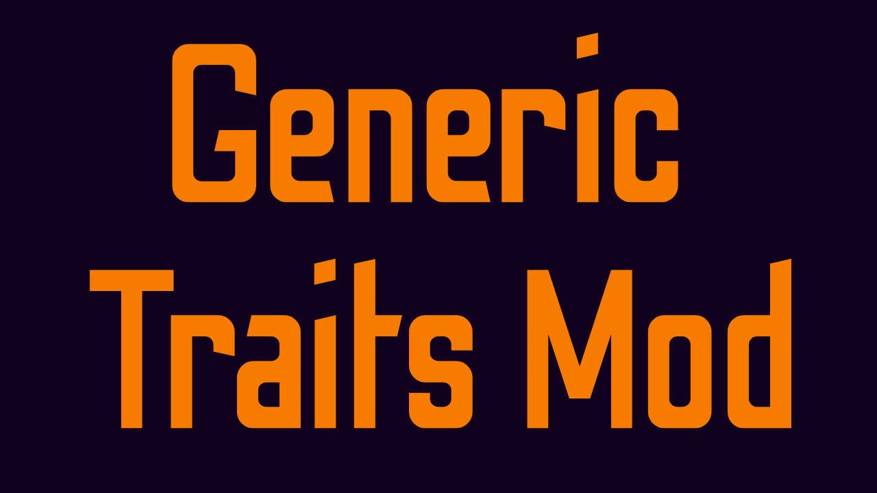 Generic Traits Mod - Paradox Mods