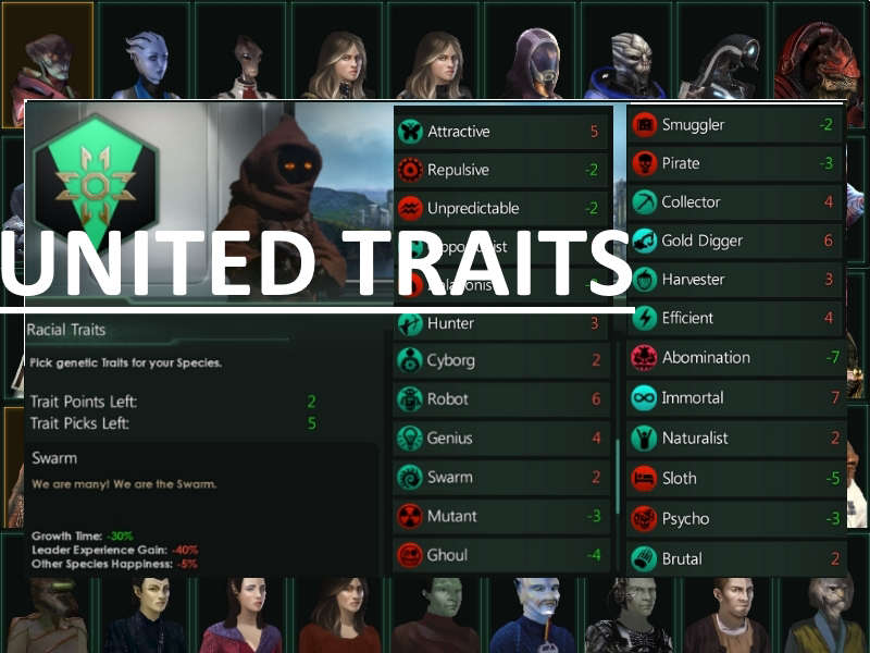 (-United Traits-) - Paradox Mods