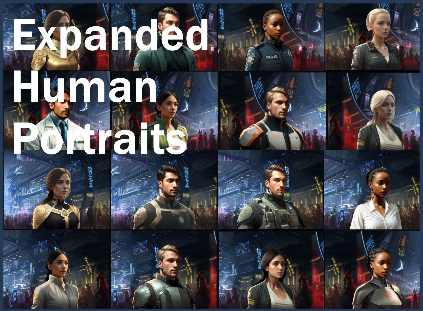Expanded Human Portraits 3.14 - Paradox Mods