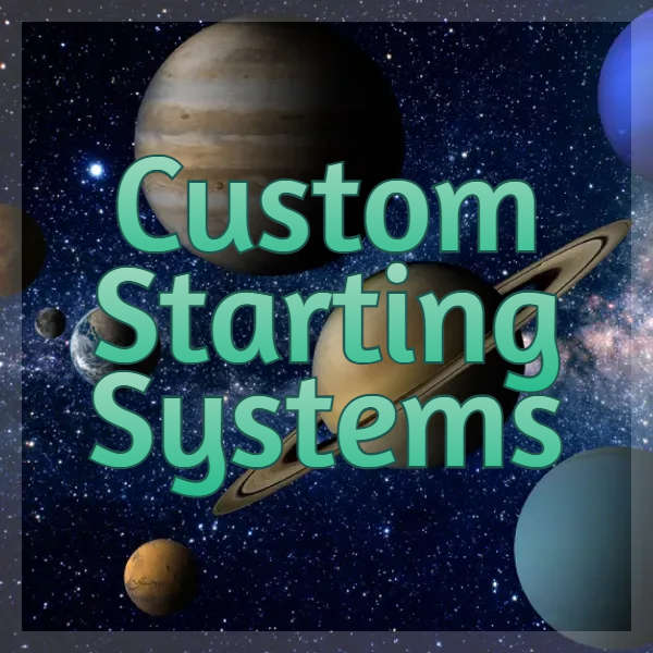 Izzles Custom Starting Systems - Paradox Mods
