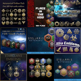 Flags, Emblems n Crests Merged - Paradox Mods