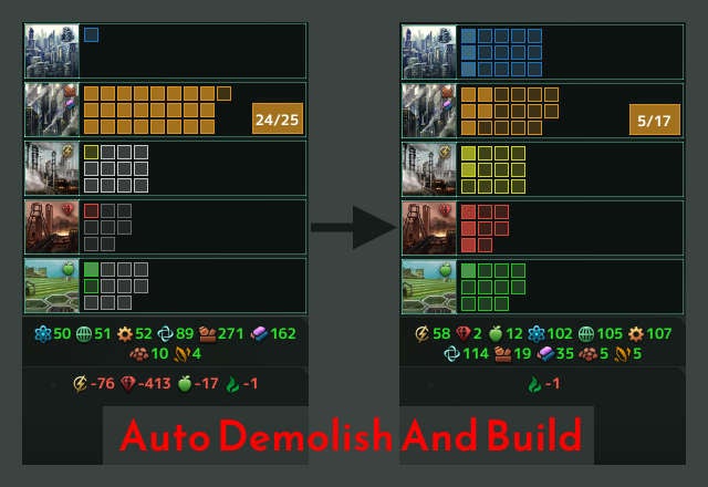 Auto Demolish And Build - Paradox Mods