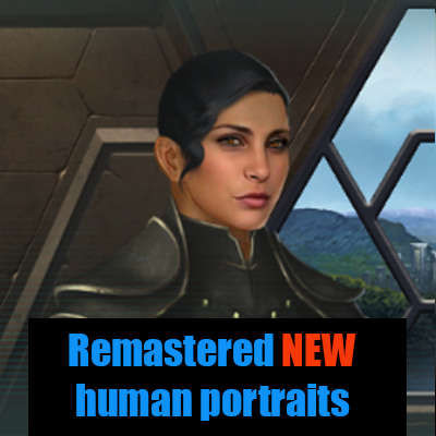Remastered New Human Portraits - Paradox Mods