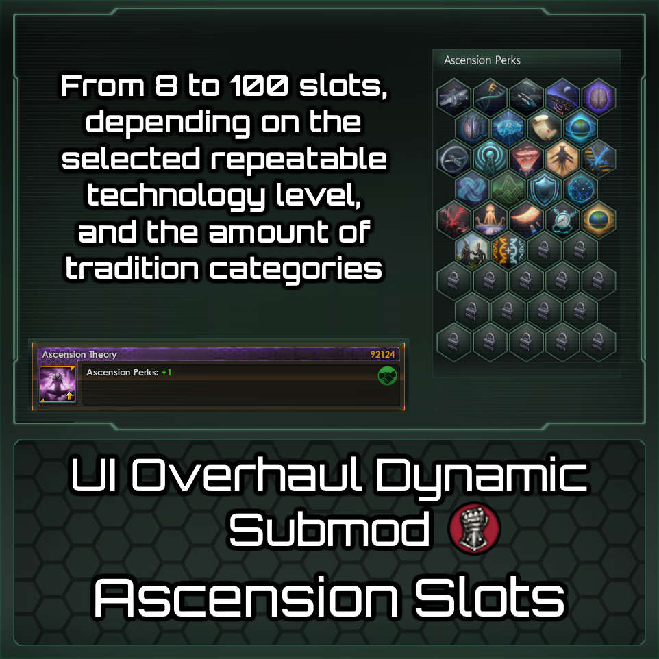 UI Overhaul Dynamic-Ascension Slots - Paradox Mods
