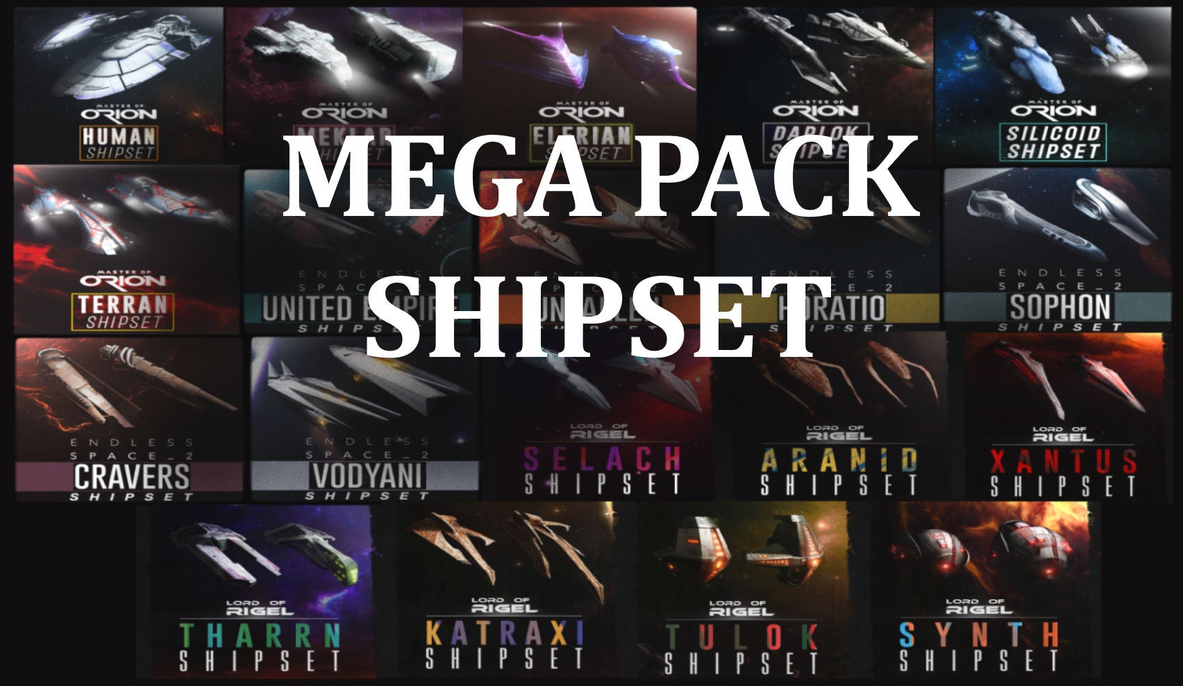 Mega pack shipset 3.14 - Paradox Mods