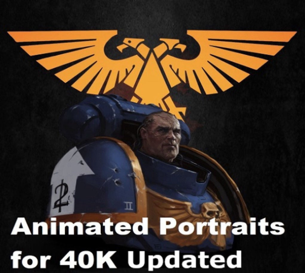 Warhammer 40K animated portraits - Paradox Mods