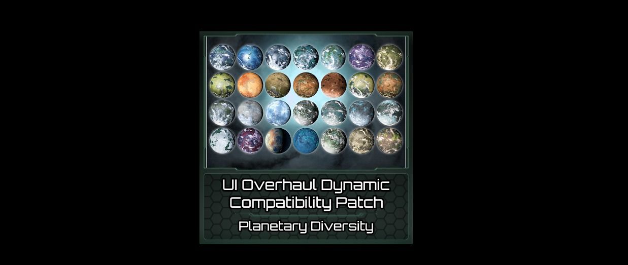 UI Overhaul + Planetary Diversity 3.14 - Paradox Mods