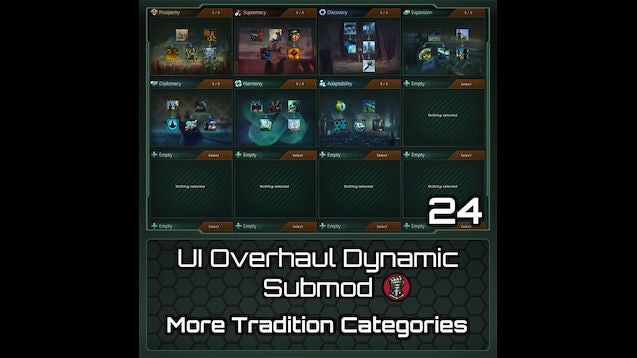 UI Overhaul Dynamic - More Tradition Categories - Paradox Mods