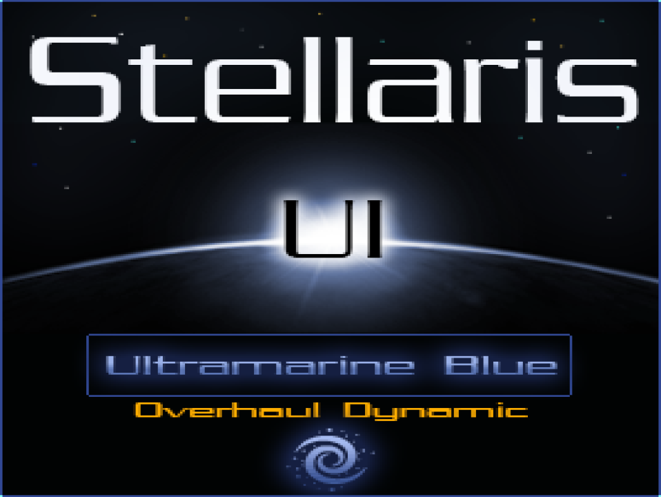 UI Ultramarine Blue Overhaul Dynamic 3.11 - Paradox Mods