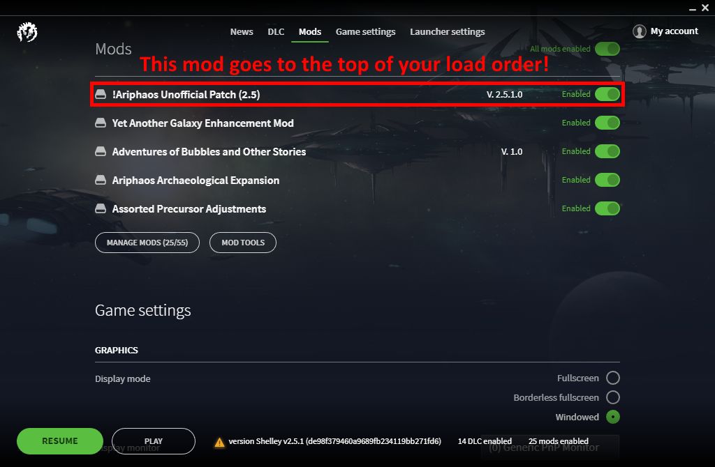 ~~Ariphaos Unofficial Patch (4.1) (PERSONAL PORT) - Paradox Mods