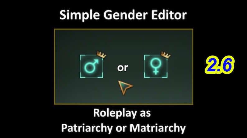 Simple Gender Editor - Paradox Mods