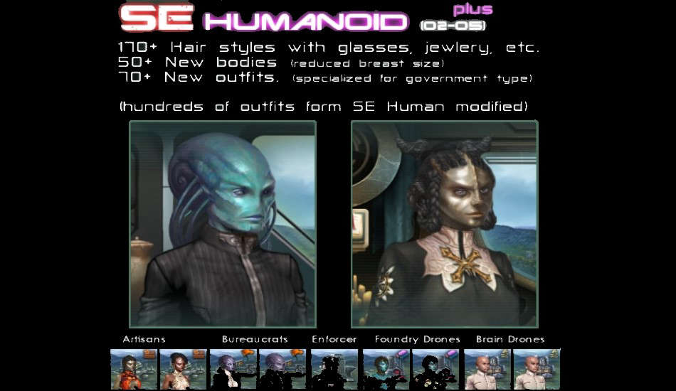 SE Humanoid - Plus - Paradox Mods