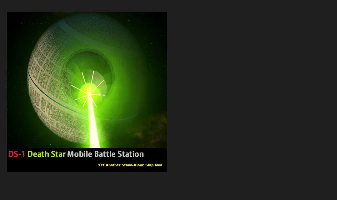 Death Star : Yet Another Stand-Alone Ship Mod - Paradox Mods