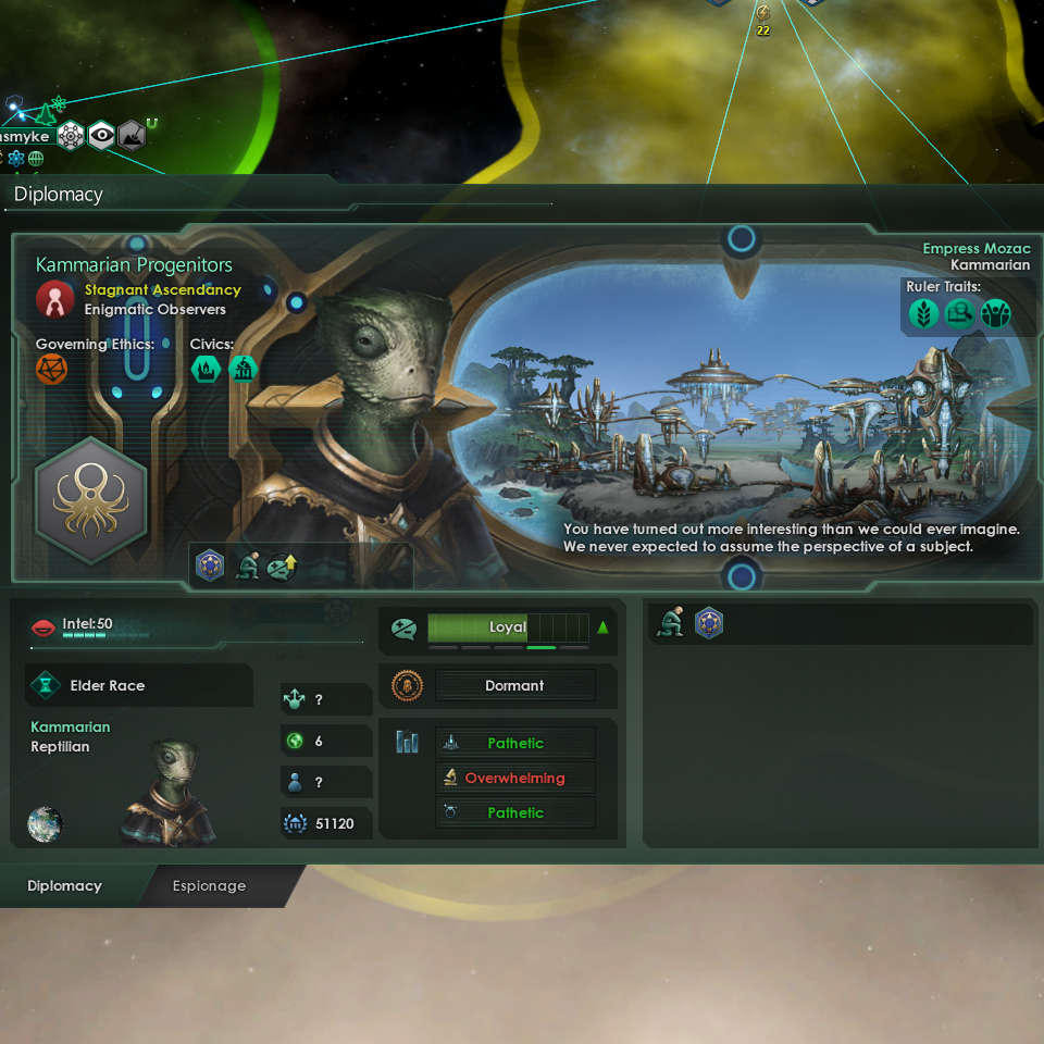 Subjugate Diplo-Action to Fallen Empire - Paradox Mods