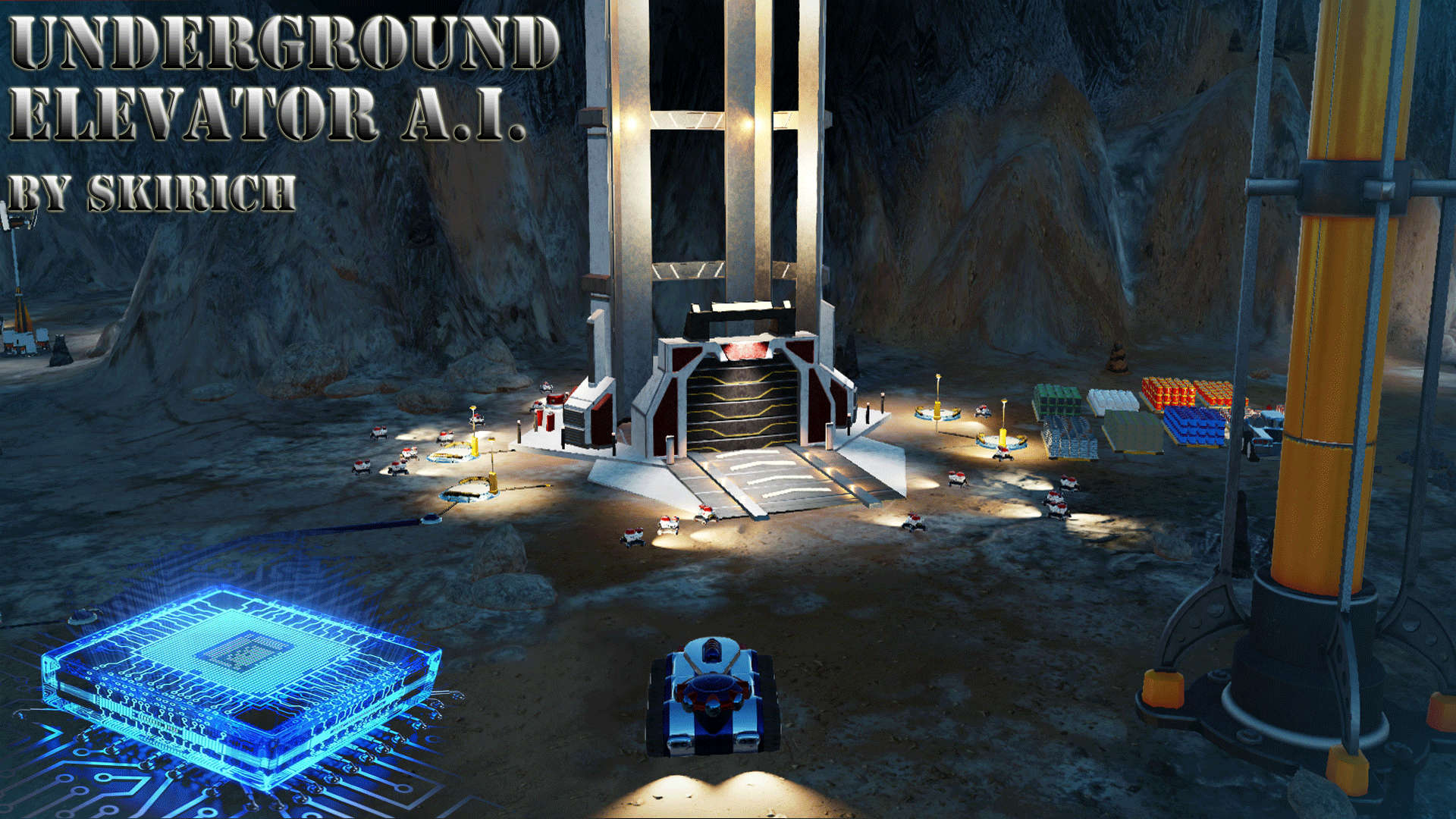 Underground Elevator A.I. - Paradox Mods