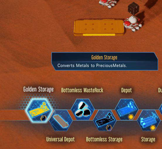 Golden Storage - Paradox Mods