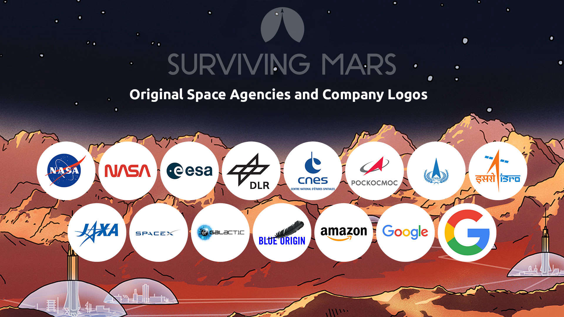 Original Logos of the Space Agencies & Companies - Paradox Mods