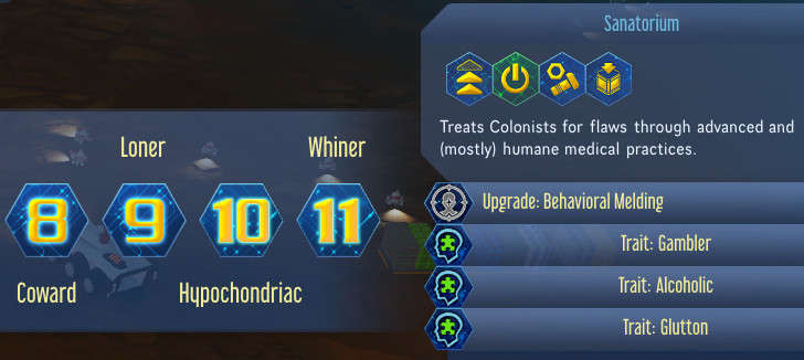 Sanatorium Cure More Traits - Paradox Mods