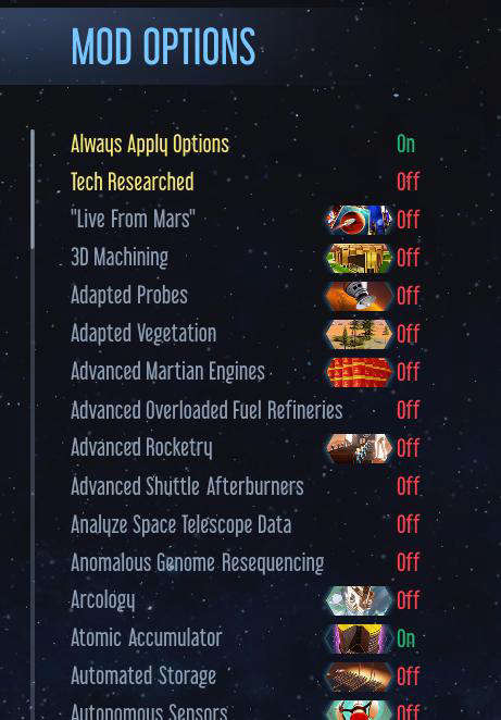 Unlock Research Tech Test Paradox Mods