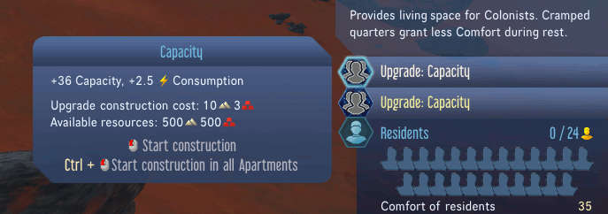 Upgrade Capacity - Paradox Mods