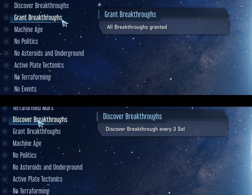 Start with all Breakthroughs - Paradox Mods