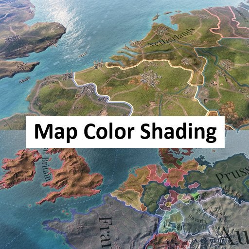 Map Color Shading v1 - Paradox Mods