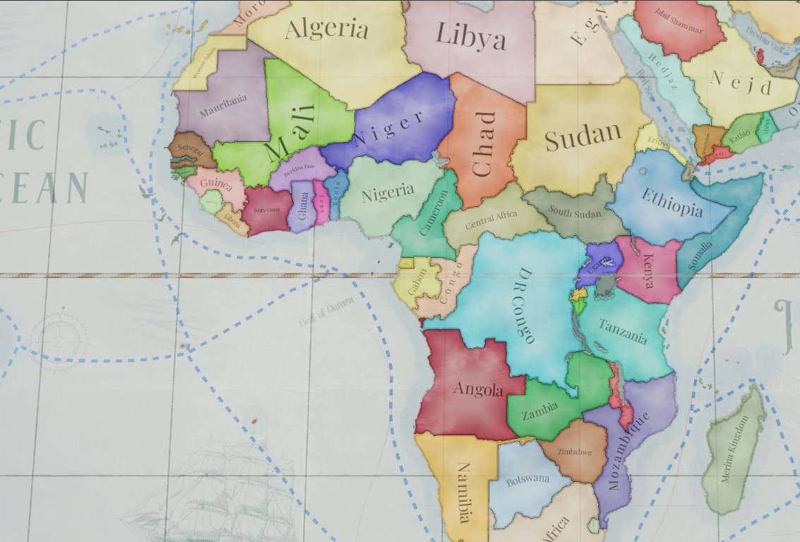 Doge's Modern african borders mod - Paradox Mods