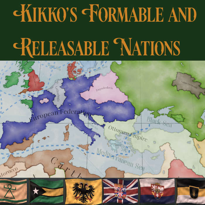 Formable nations - Paradox Mods