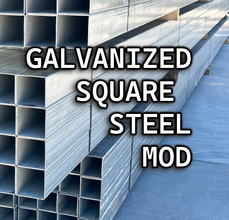 Galvanized Square Steel - Paradox Mods