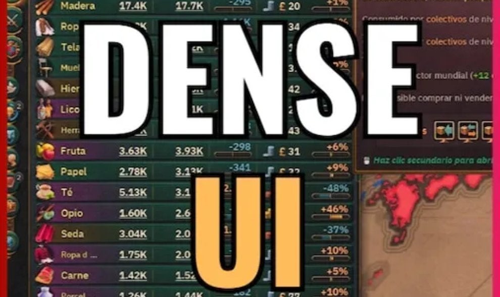 Dense Ui - Paradox Mods