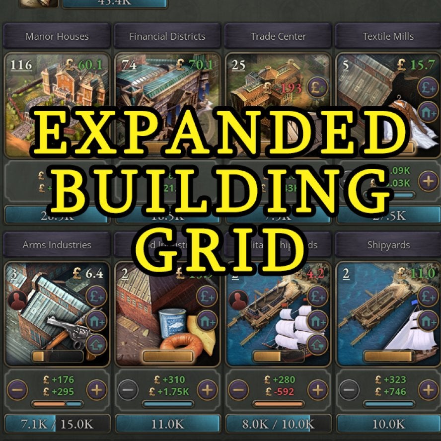Expanded Building Grid 1.8 - Paradox Mods