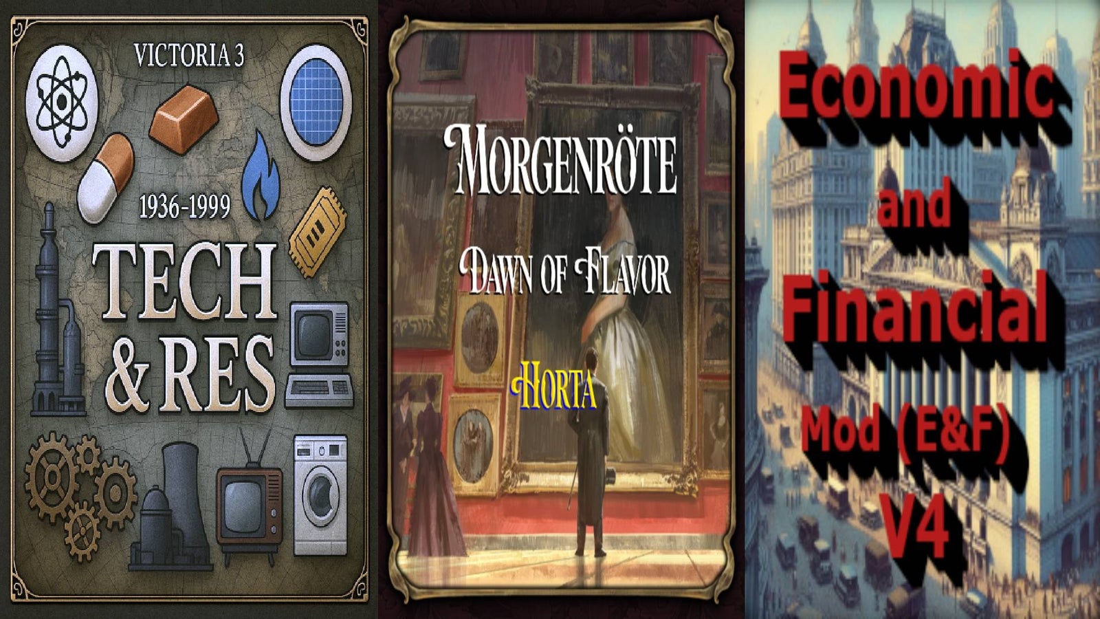 Tech&Res + E&F + Morgen ComPatch - Paradox Mods