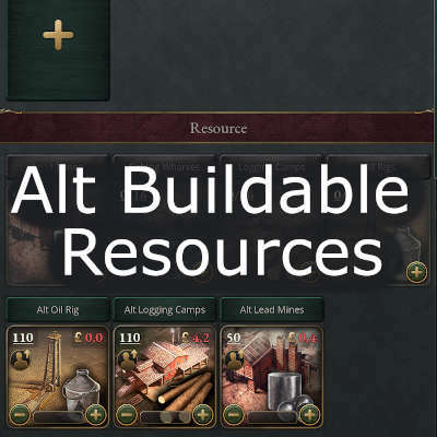 Alt Buildable Resources - Paradox Mods
