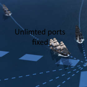 .Unlimited Ports (fixed) - Paradox Mods