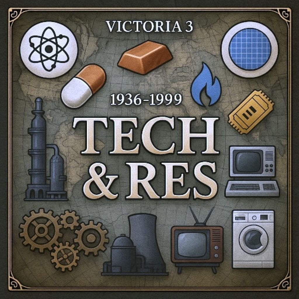 "Tech & Res" - Paradox Mods
