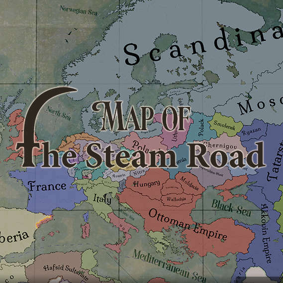 Map of the Steam Road - Paradox Mods