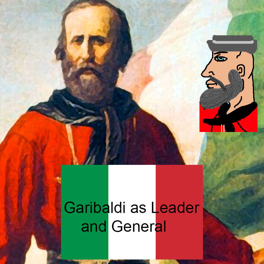 Garibaldi as both General and Politician - Paradox Mods